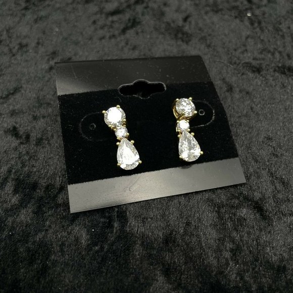 Emma Page | Jewelry | Emma Page Jewellery Earrings Pear Shaped Pierced ...